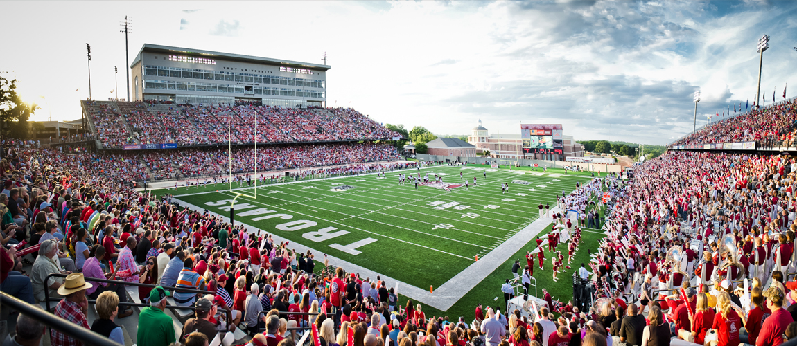 How a New Ticketing Technology Helped Troy Athletics Break Attendance ...