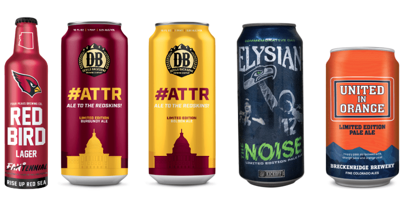 NFL Beers Highlight New Approach to Anheuser-Busch Sports Marketing