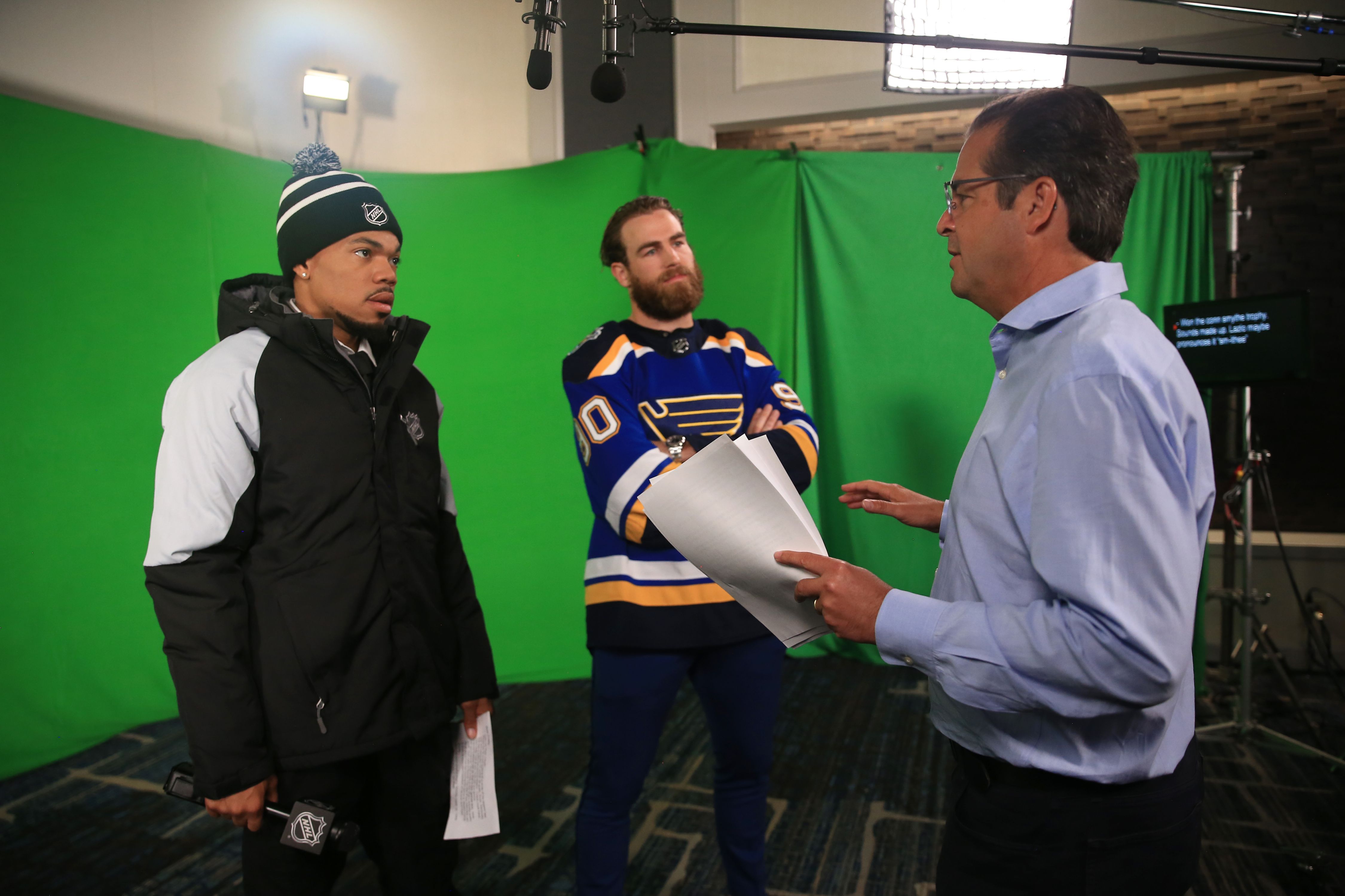 Chance The Rapper Adding Comedic Touch To NHL Player Interviews