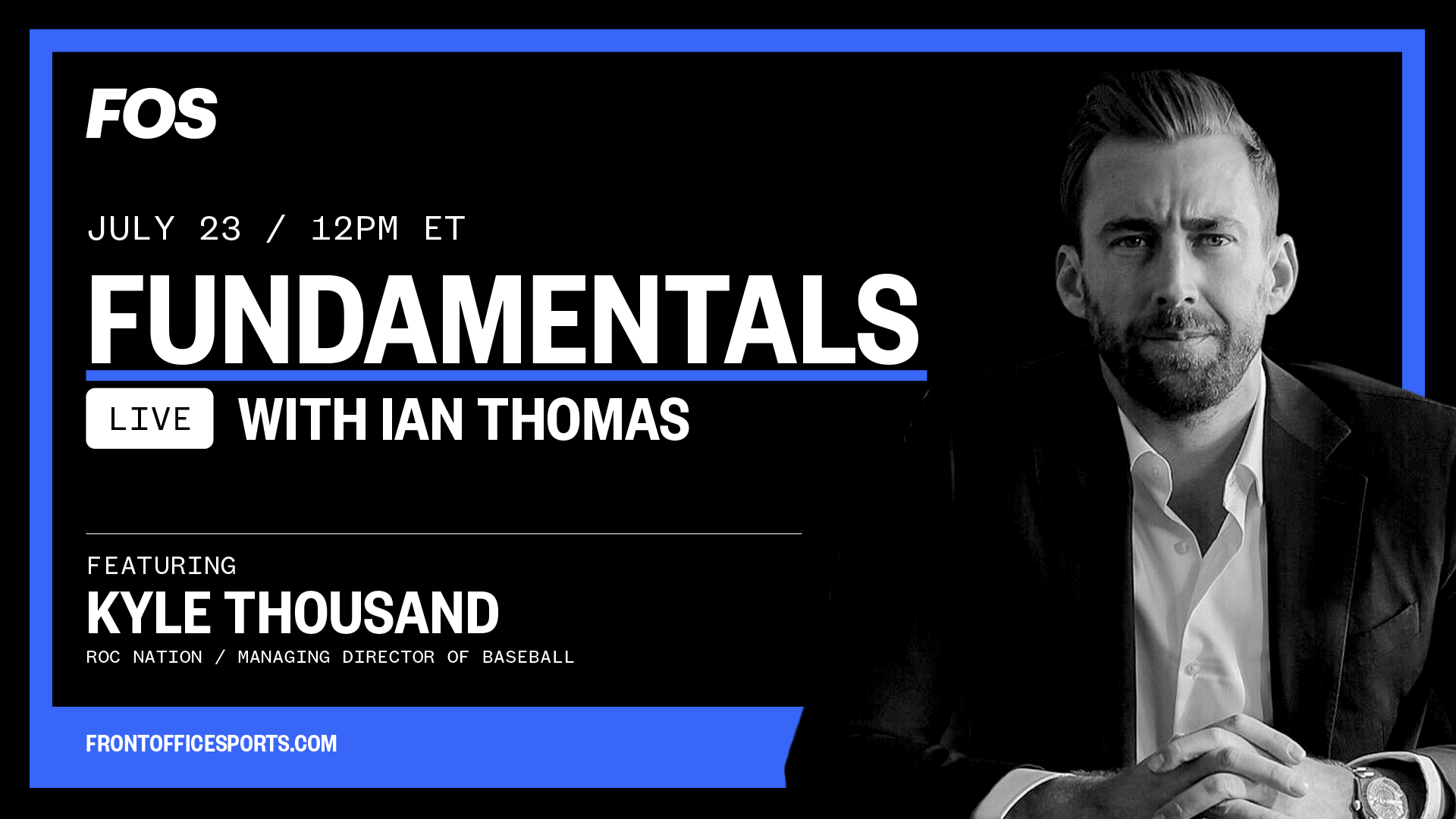 Fundamentals: Kyle Thousand (Roc Nation Baseball) - Front Office Sports
