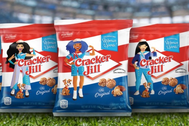 Cracker Jack Launches 'Cracker Jill' Line to Celebrate Women's Sports