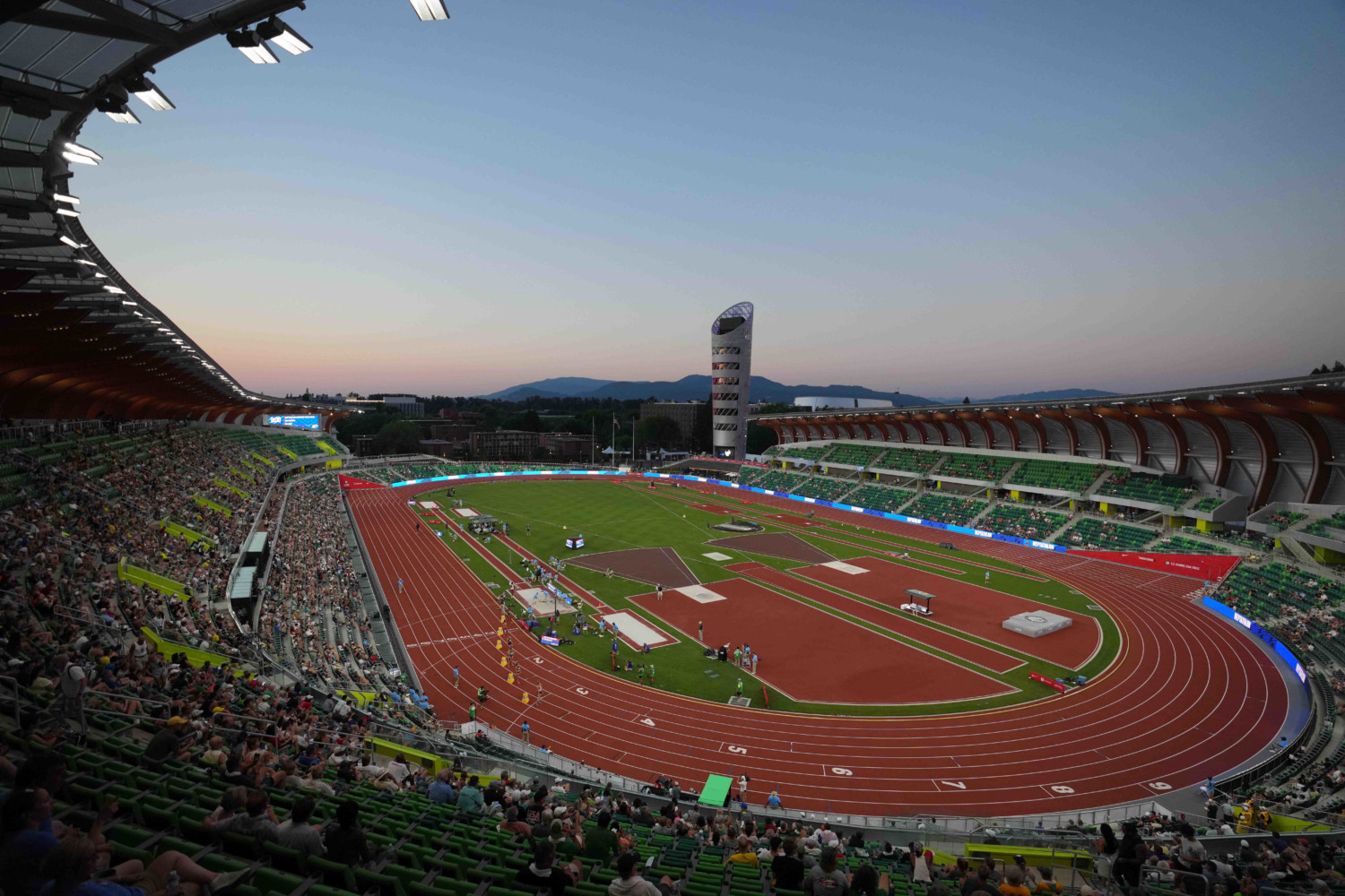 Oregon’s Renovated Track & Field “Theater” Hosting Championships