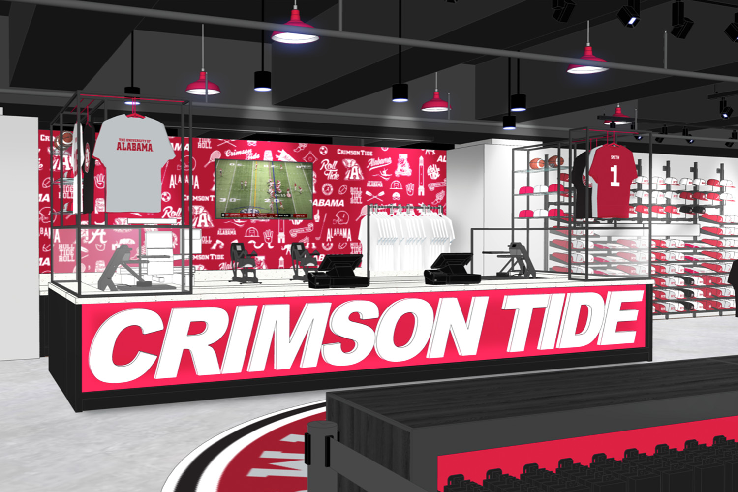 Fanatics Deal with Alabama Includes Team Store at Stadium