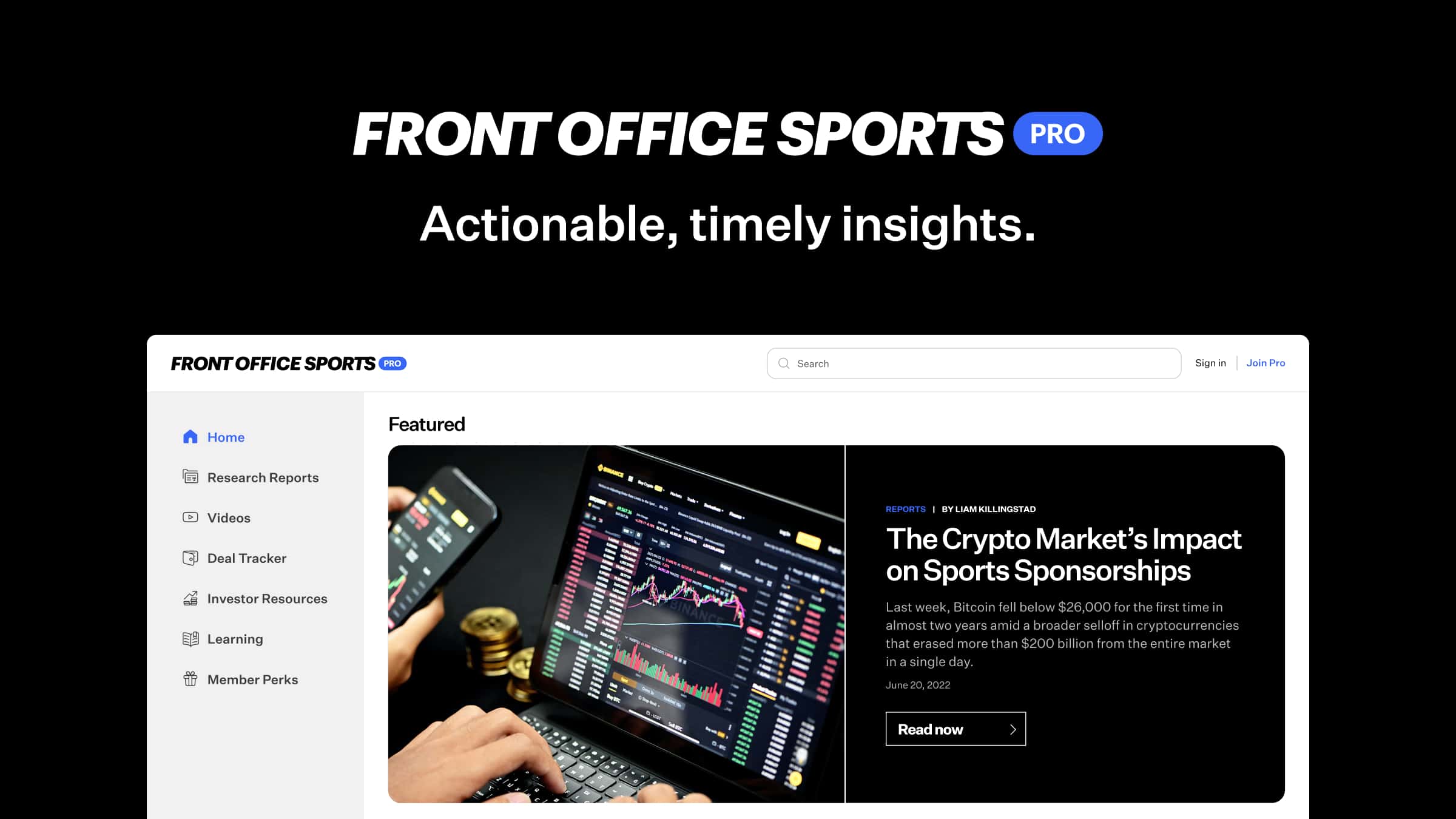 Pro - Front Office Sports