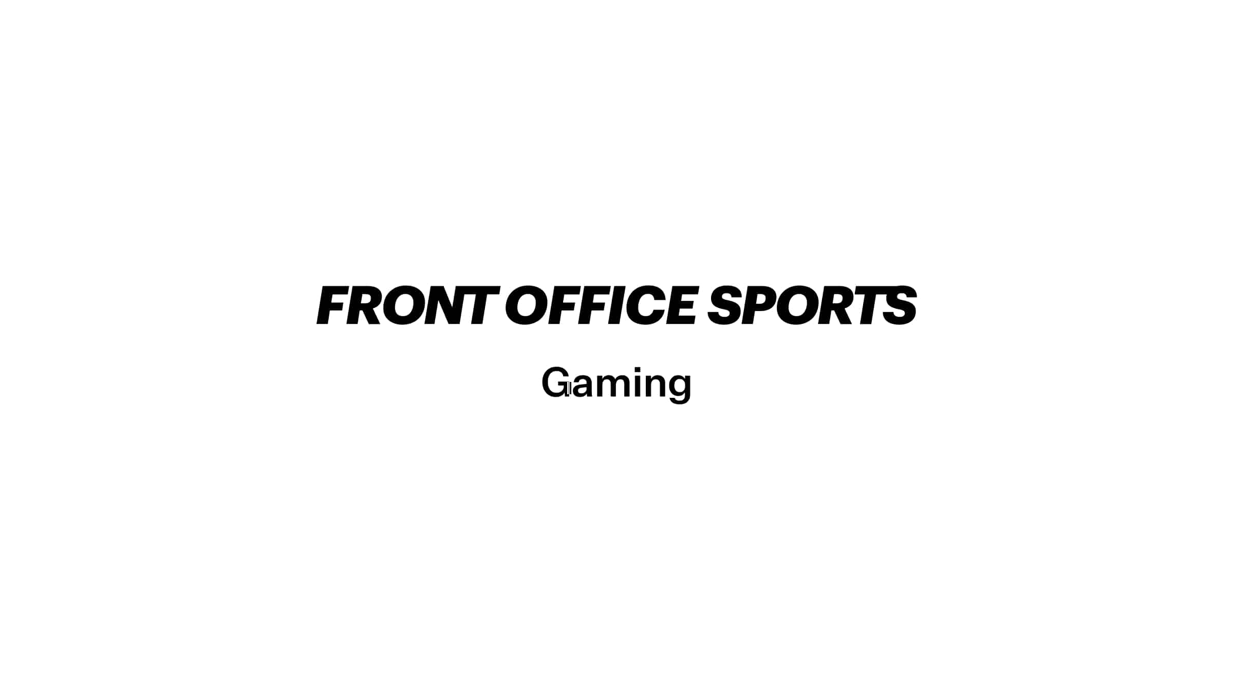 Gaming Archives - Front Office Sports