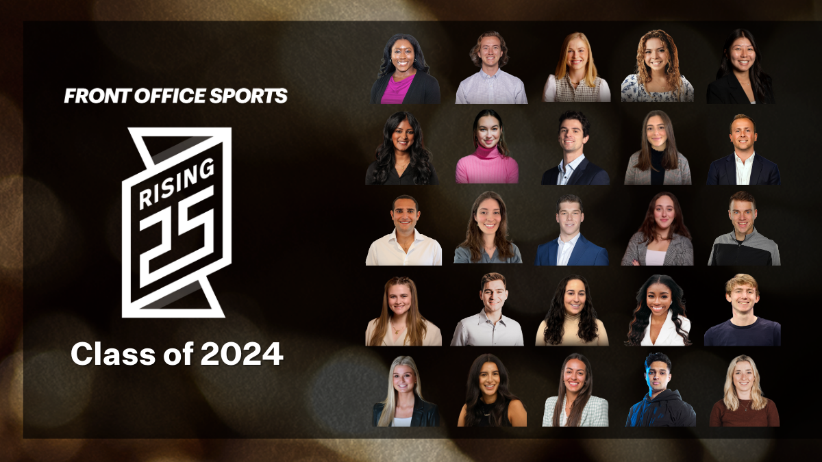 Rising 25 2024 Winners - Front Office Sports