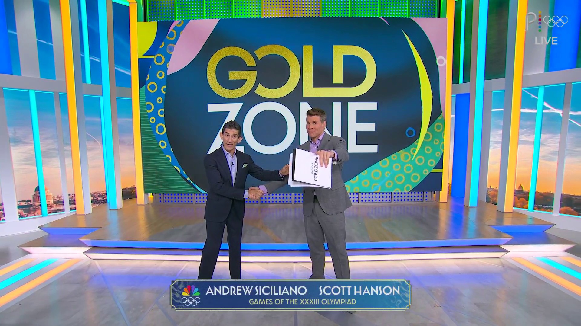 2024 Olympics: ‘Gold Zone’ pairs Scott Hanson, Andrew Siciliano