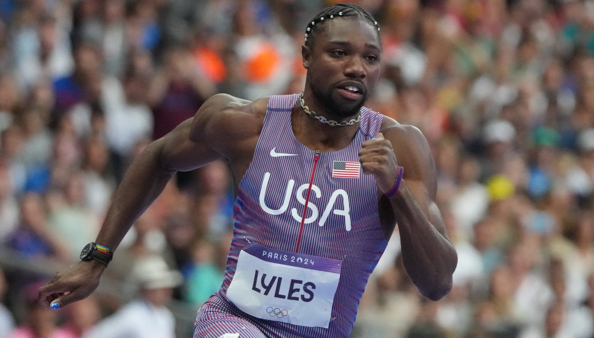 Noah Lyles Eyes Historic Olympic ‘Double,’ Iconic Signature Shoe