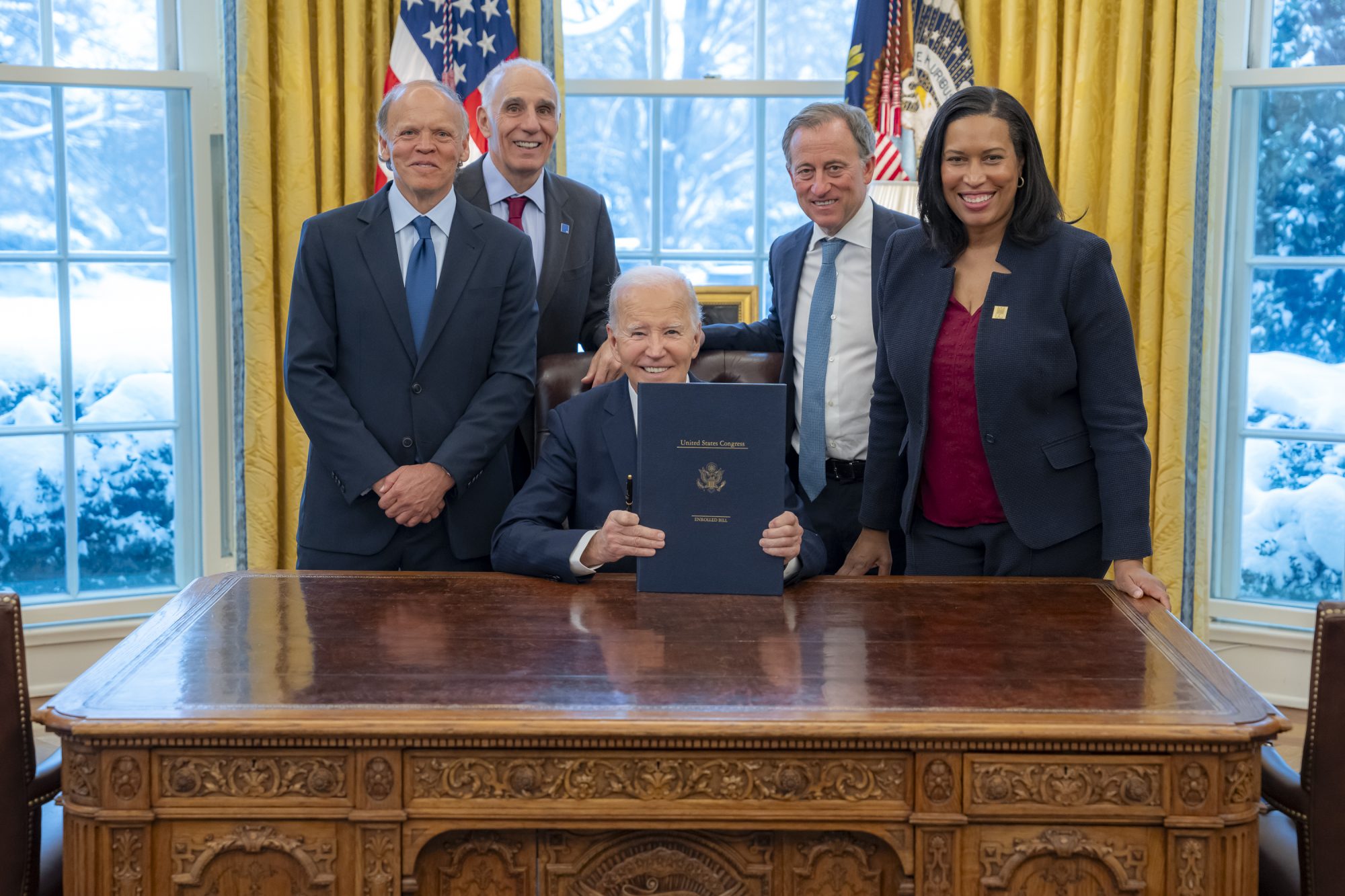 Biden Signs RFK Stadium Bill Into Law