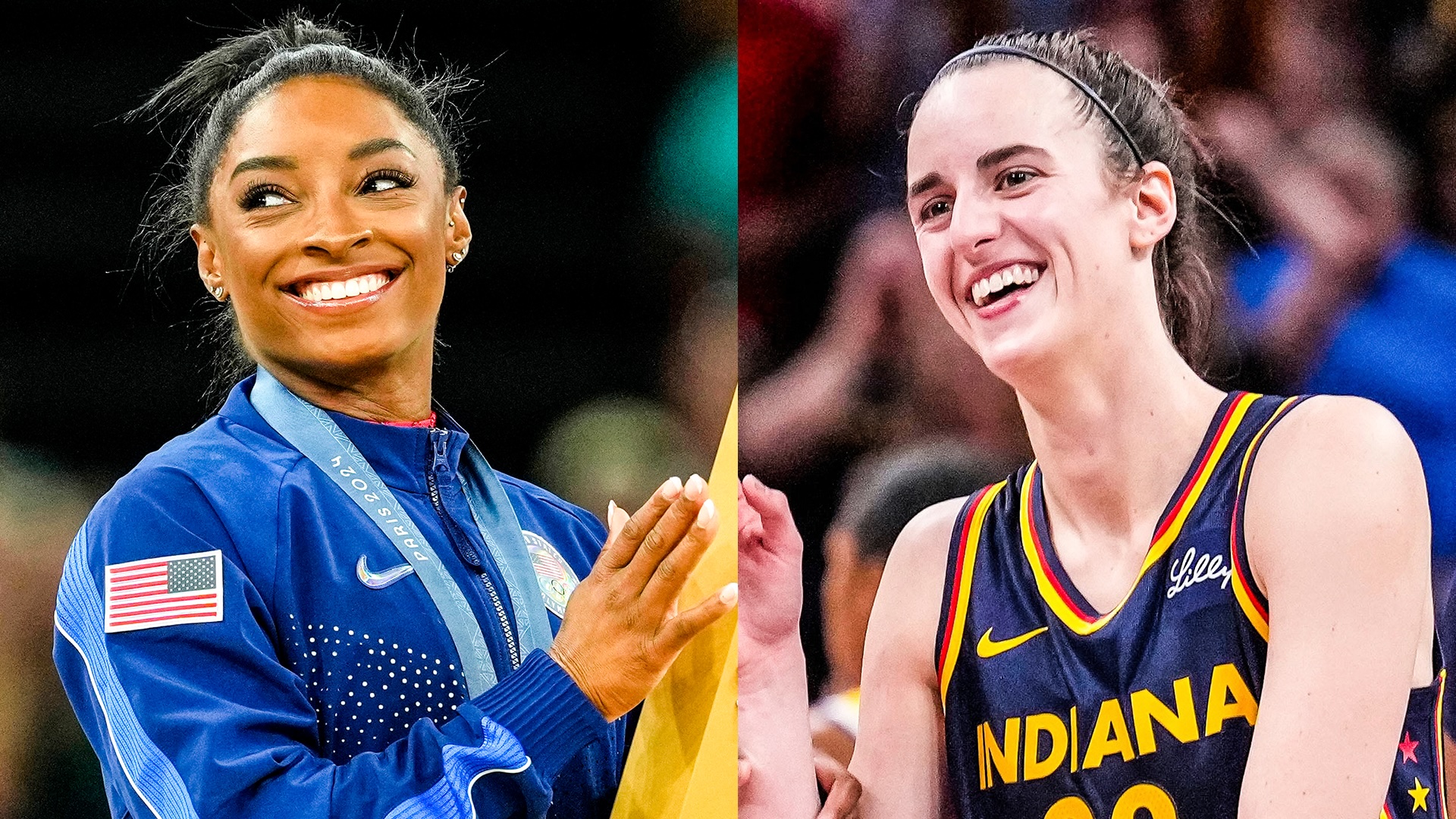 Caitlin Clark, Simone Biles, and Athletes of the Year