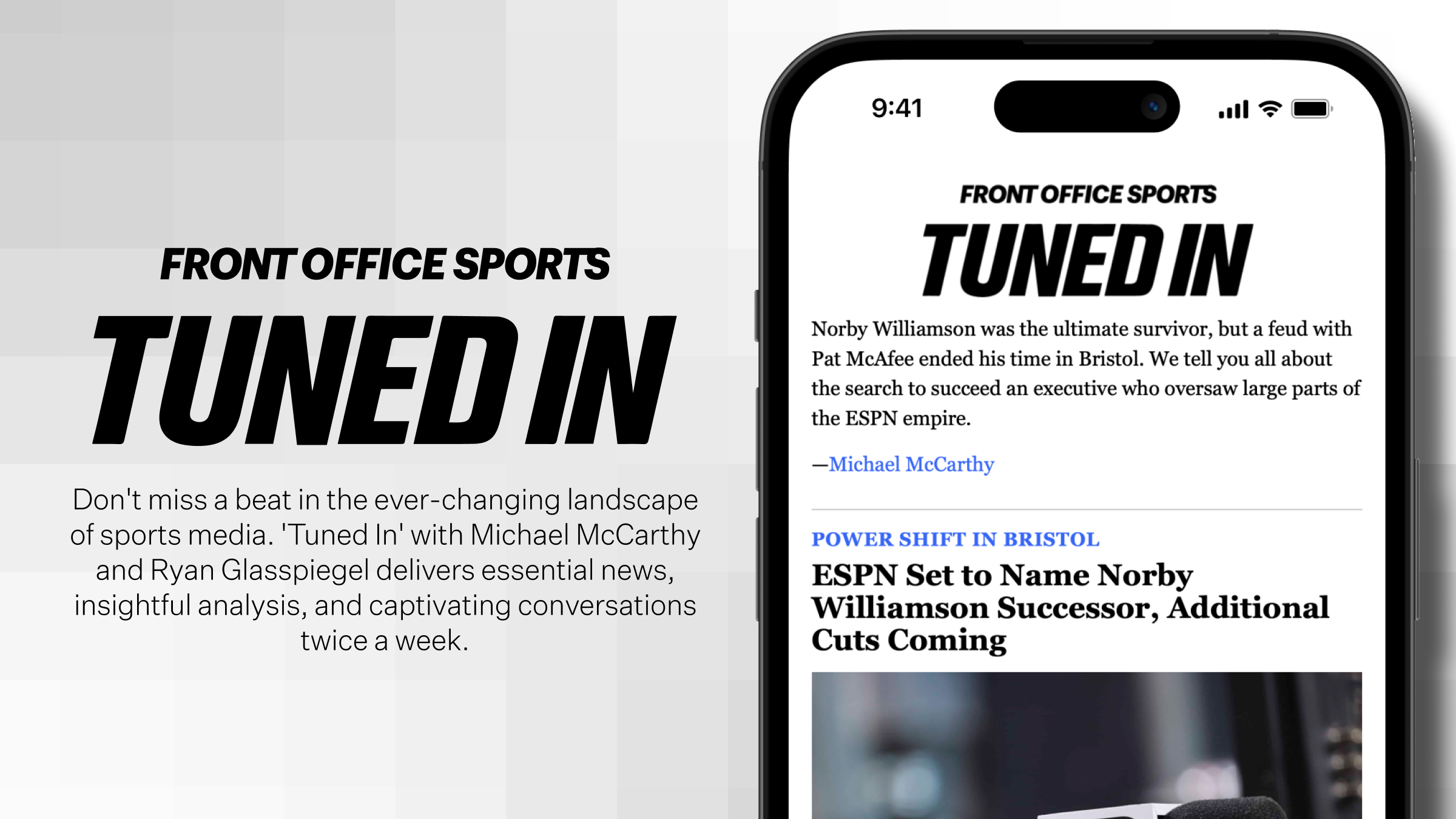 Tuned In - Front Office Sports