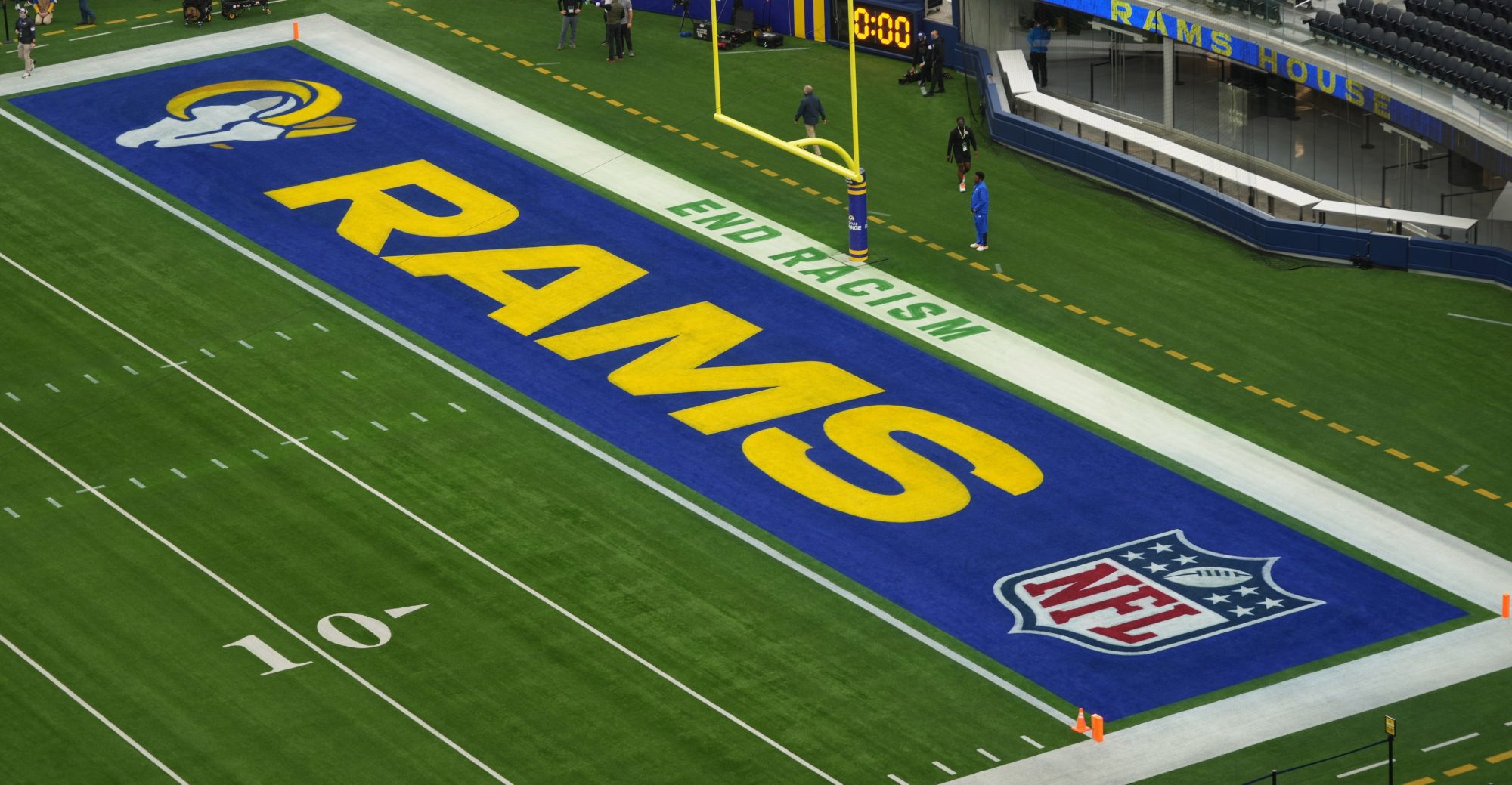 NFL Ends ‘End Racism’ Super Bowl End Zones