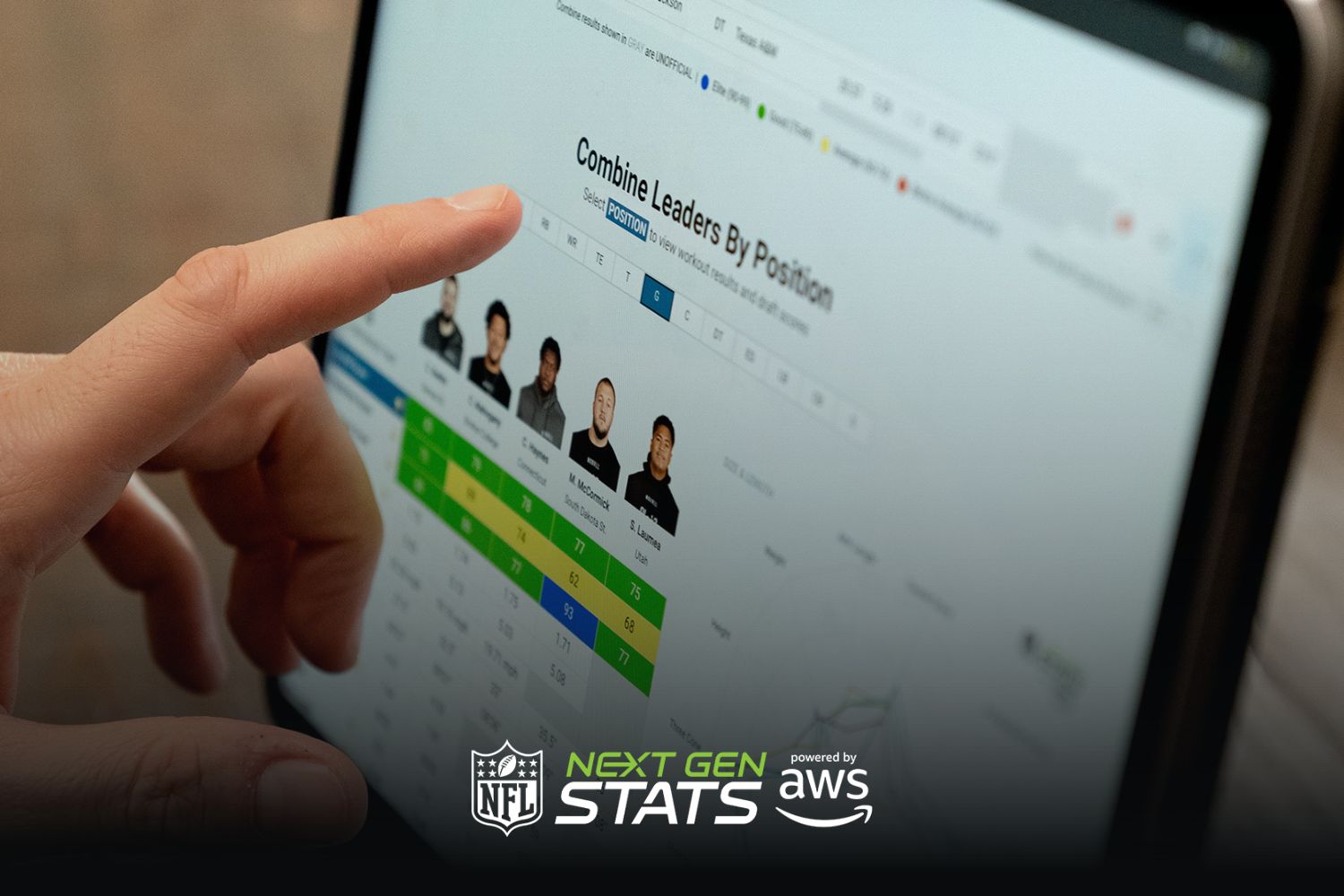 How NFL Next Gen Stats and AWS are Modernizing NFL Scouting Combine Analysis