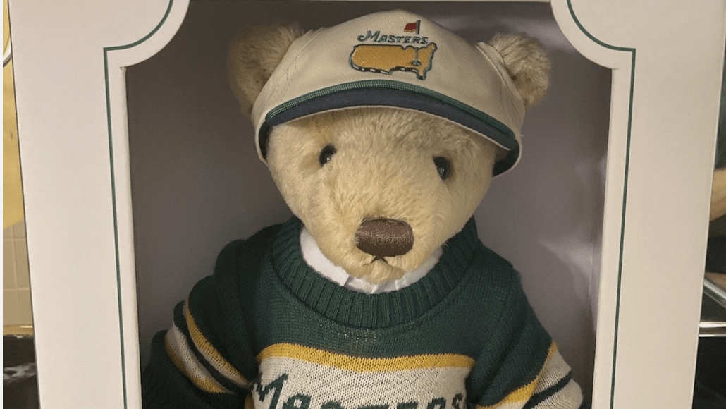 Masters Bear Market Booms: $250 Teddy Resells for Thousands
