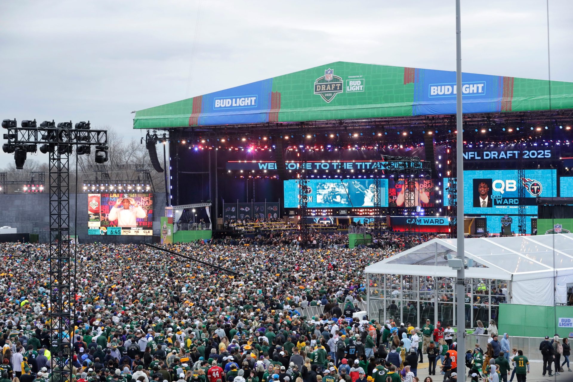 NFL Draft Attendance in Green Bay Easily Tops Early Projections