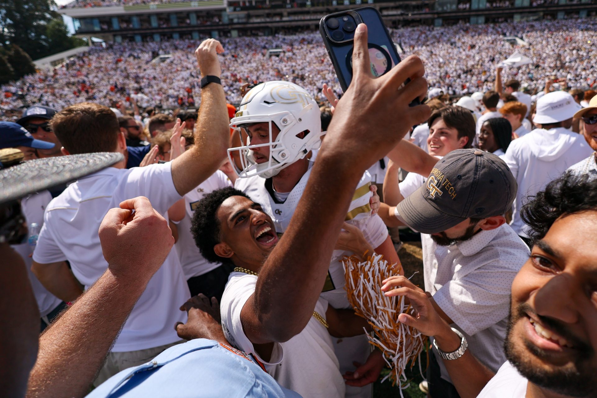 College Football Field-Storming: Georgia Tech Fined $50K