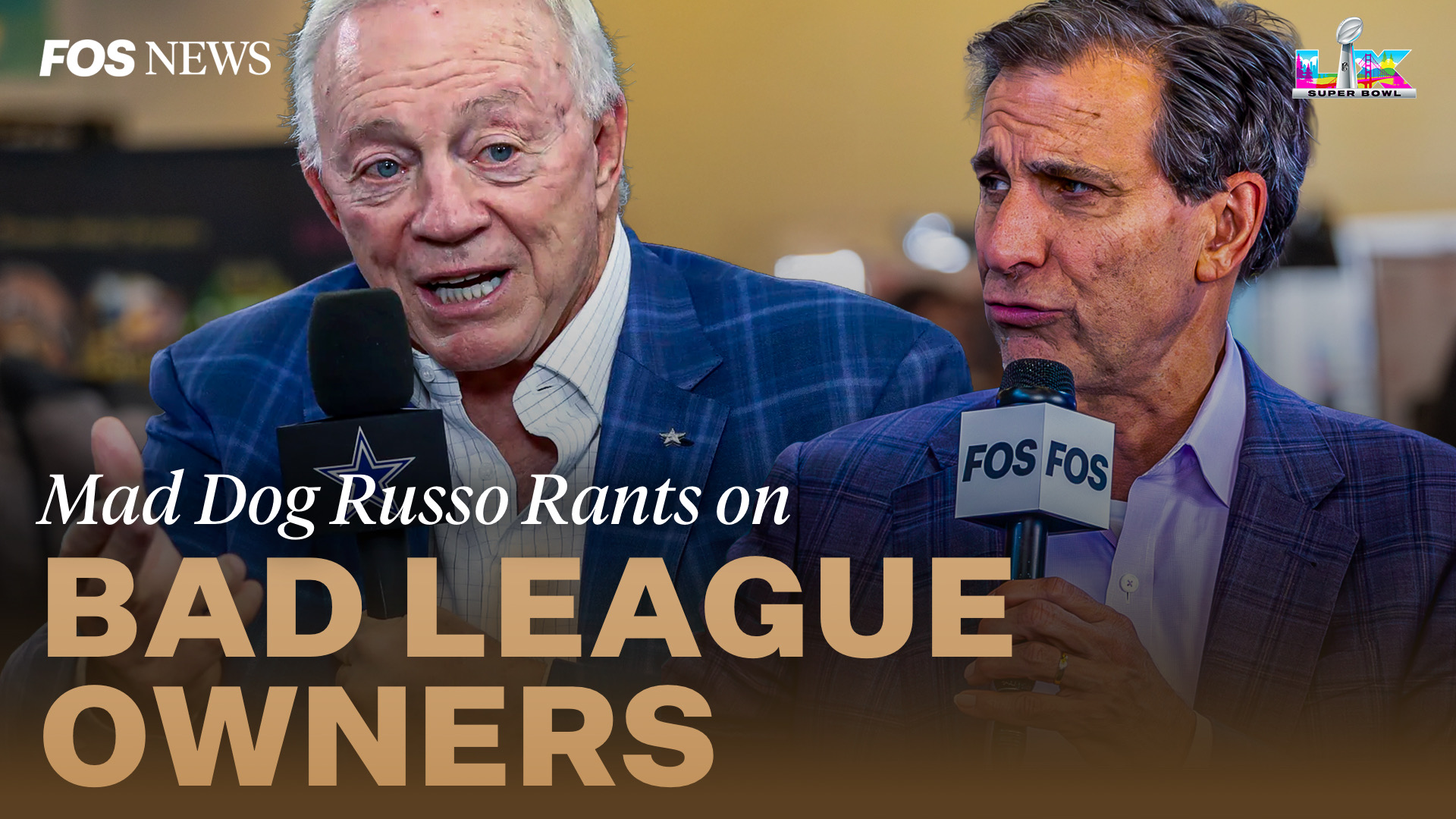 Mad Dog Russo Unfiltered on NFL Owners and Media Power