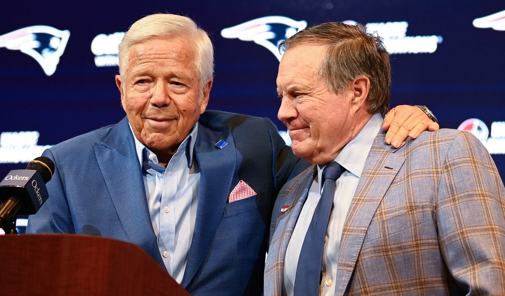 Belichick and Kraft Officially Miss First-Ballot Hall of Fame Cut
