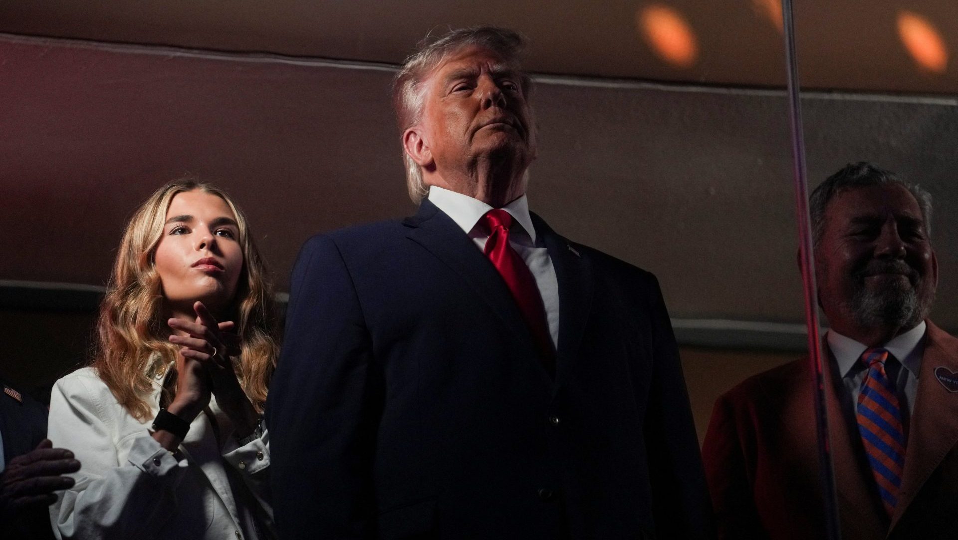 Game 3 Tips at MSG Without Incident Despite Heavy Trump Security